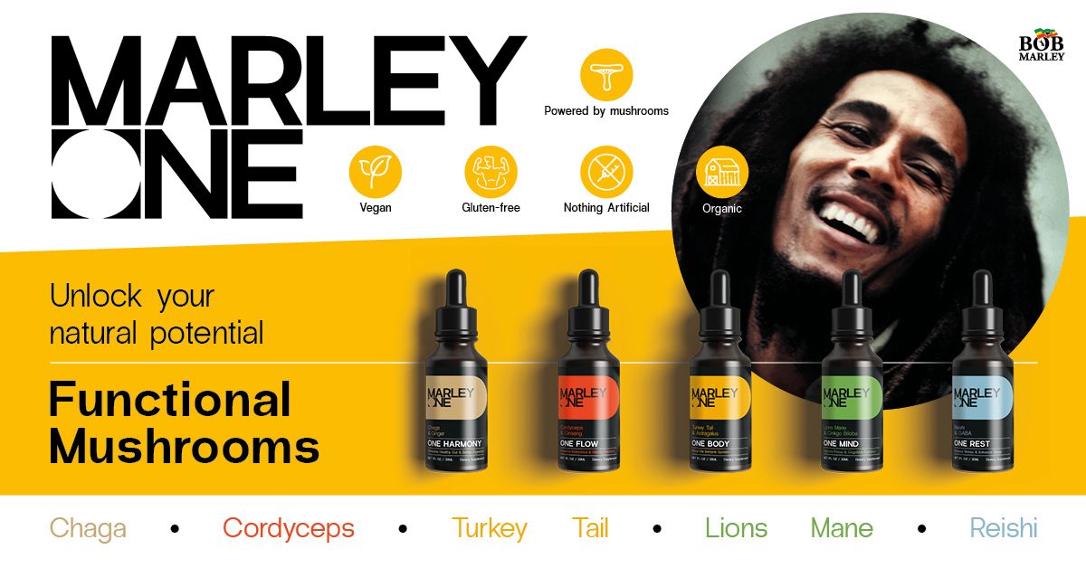 Marley One - Premium Functional Mushroom Supplements